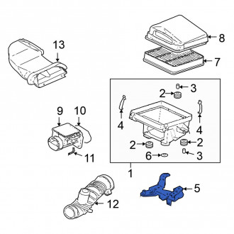 Mitsubishi Evolution OEM Air Intake Parts | Filters, Manifolds — CARiD.com