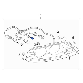 Mitsubishi Evolution OEM Lighting | Headlights, Fog & Tail Lights ...