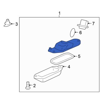 Mitsubishi Evolution License Plate Lights | Lenses, Assemblies – CARiD.com