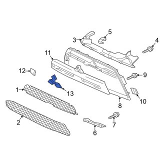 Mitsubishi Mirage G4 Replacement Grilles | Moldings, Brackets - CARiD.com
