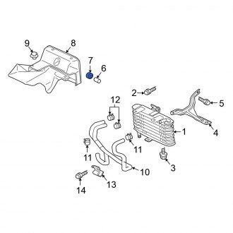Mitsubishi Lancer OEM Transmission Parts | Coolers, Flywheels — CARiD.com