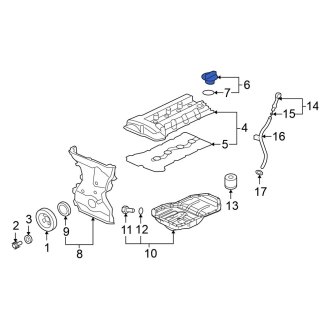 Mitsubishi Eclipse Cross Engine Valve Covers & Parts | Gaskets, Bolts ...