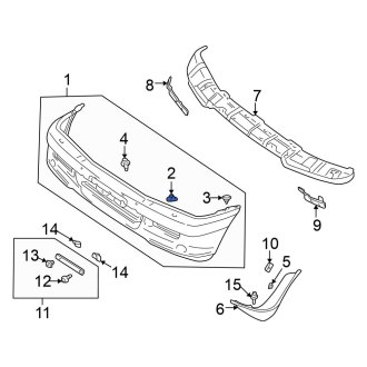 Mitsubishi Outlander Sport OEM Bumpers | Genuine Front & Rear Bumpers ...