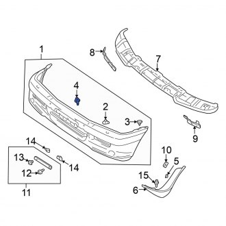 Mitsubishi Outlander Sport OEM Bumpers | Genuine Front & Rear Bumpers ...