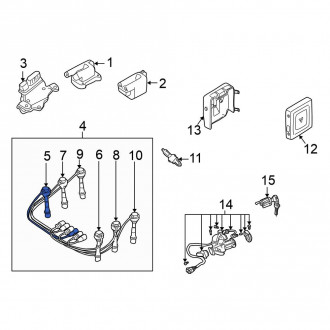 Mitsubishi Montero Sport OEM Ignition Parts | Coils, Spark Plugs ...