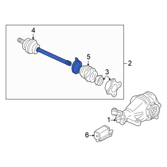 Mitsubishi Montero OEM Driveline & Axle Parts | Hubs, CV-Joints — CARiD.com