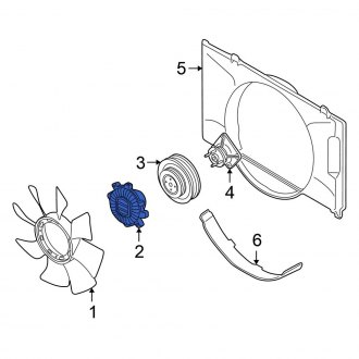 Mitsubishi Montero Sport OEM Engine Cooling Parts | Radiators, Fans ...