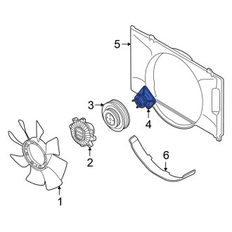 Mitsubishi Montero Sport OEM Engine Cooling Parts | Radiators, Fans ...