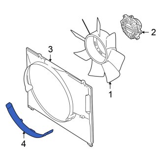 Mitsubishi Montero Sport OEM Engine Cooling Parts | Radiators, Fans ...