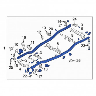 Mitsubishi Replacement Chassis Frame & Rails – CARiD.com