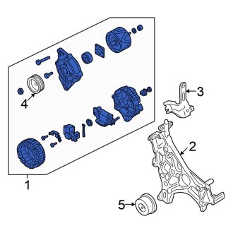 Mitsubishi OEM Starting & Charging Parts | Starters, Alternators ...