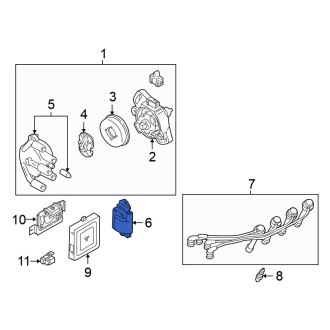 Mitsubishi Montero Sport OEM Ignition Parts | Coils, Spark Plugs ...