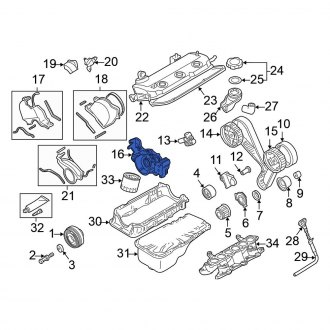 Mitsubishi Montero OEM Engine & Components | Air Intake Parts — CARiD.com
