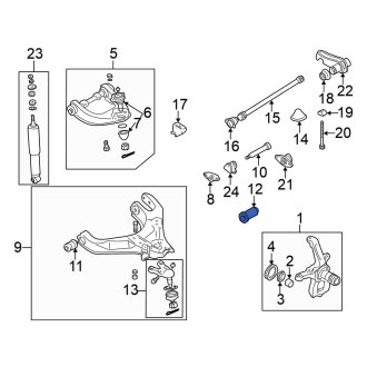 Mitsubishi Montero Sport OEM Suspension Parts - Shocks, Struts | CARiD