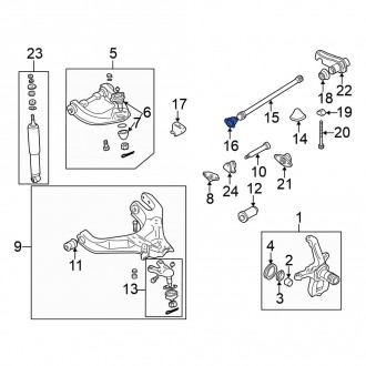 Mitsubishi Montero Sport OEM Suspension Parts | Shocks, Struts — CARiD.com
