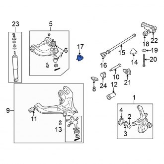 Mitsubishi Montero Sport OEM Suspension Parts | Shocks, Struts — CARiD.com