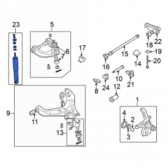 Mitsubishi Montero Sport OEM Suspension Parts | Shocks, Struts — CARiD.com