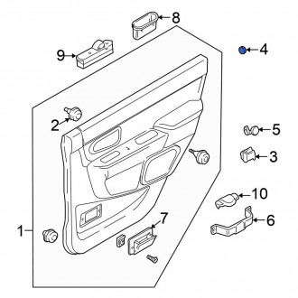 Mitsubishi Montero Sport Replacement Doors & Components – CARiD.com