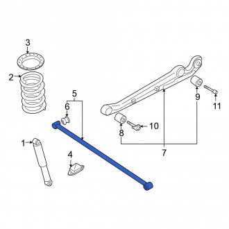 Mitsubishi Montero Sport OEM Suspension Parts | Shocks, Struts — CARiD.com