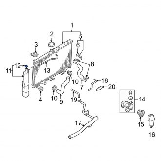 Mitsubishi Lancer Coolant Overflow Tanks — CARiD.com