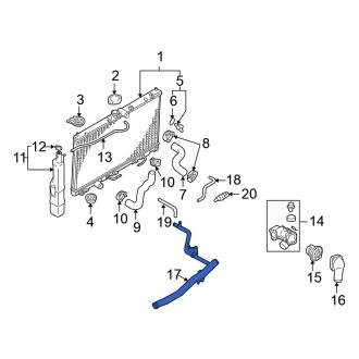 Mitsubishi Lancer Radiator Hoses & Clamps — CARiD.com