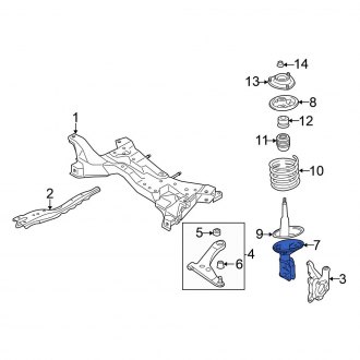 Mitsubishi Lancer OEM Brake, Steering, Suspension Parts — CARiD.com