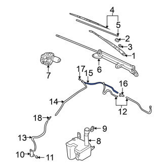 Mitsubishi Lancer Washer Nozzles & Parts — CARID.com