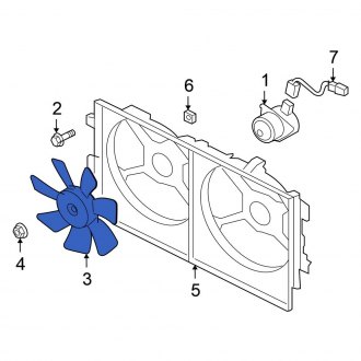 Mitsubishi OEM Engine Cooling Parts | Radiators, Fans, Pumps — CARiD.com