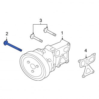 Mitsubishi Evolution Water Pumps | Electric, Mechanical — CARiD.com