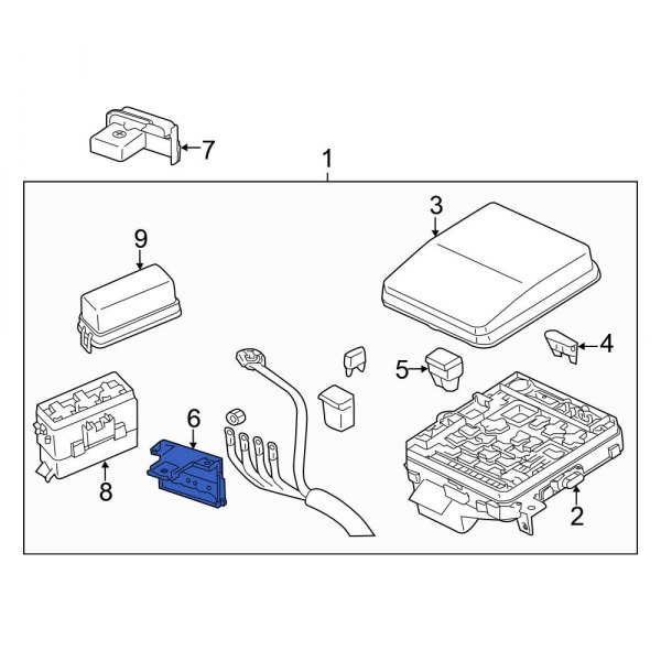 Mitsubishi OE 8571A003 - Junction Block