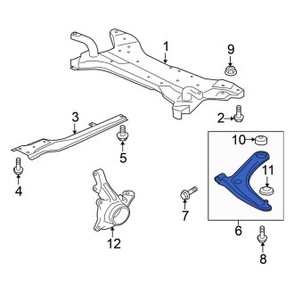 Mitsubishi Lancer OEM Suspension Parts | Shocks, Struts — CARiD.com