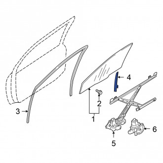 Mitsubishi Replacement Car Window Frames — CARID.com