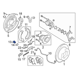 Mitsubishi Montero Sport OEM Brake, Steering, Suspension Parts | CARiD