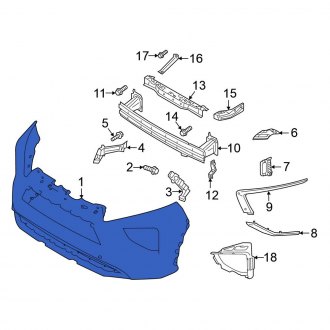 Mitsubishi OE™ Bumpers - CARiD.com