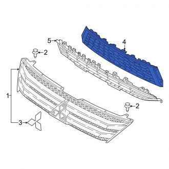 Mitsubishi OE™ Replacement Grilles - CARiD.com
