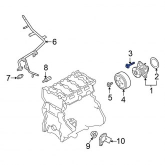 Mitsubishi Mirage G4 Water Pumps | Electric, Mechanical — CARiD.com