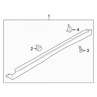 2020 Mitsubishi Eclipse Cross Replacement Rocker Panels – CARiD.com