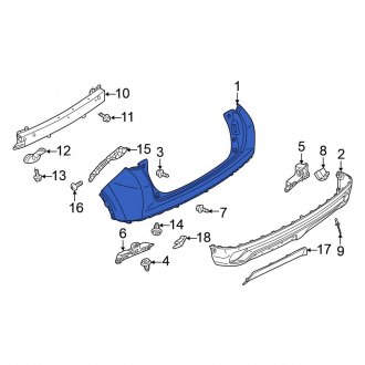 Mitsubishi Eclipse Cross Replacement Front Bumpers & Components — CARiD.com