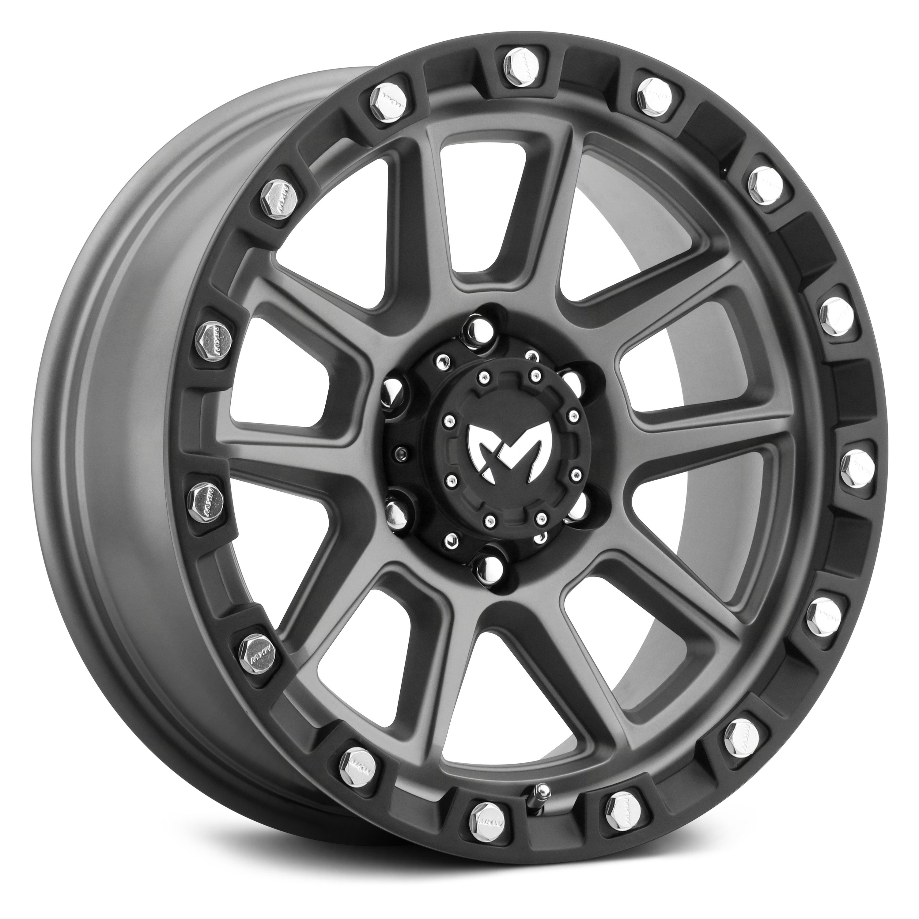 MKW OFF-ROAD® M205 Wheels - Matte Gray Rims