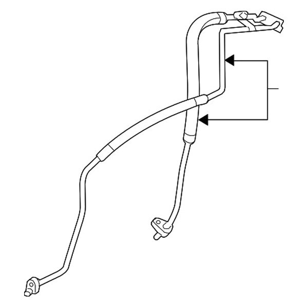 Mopar® 55056587AC - A/C Refrigerant Liquid Hose