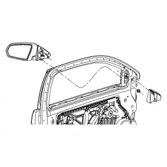 Chrysler Sebring OEM Mirrors | Towing, Side & Rear View — CARiD.com