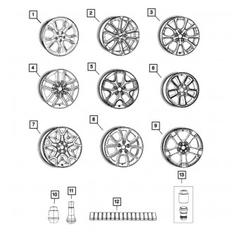 Jeep Grand Cherokee OEM Wheels - Original Steel & Alloy Wheels | CARiD