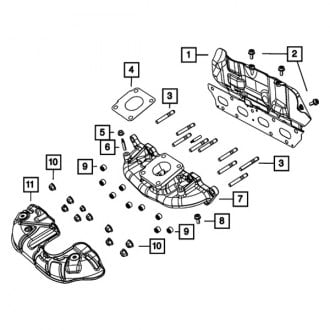 Fiat 500 OEM Exhaust Parts - Systems, Tips, Pipes | CARiD