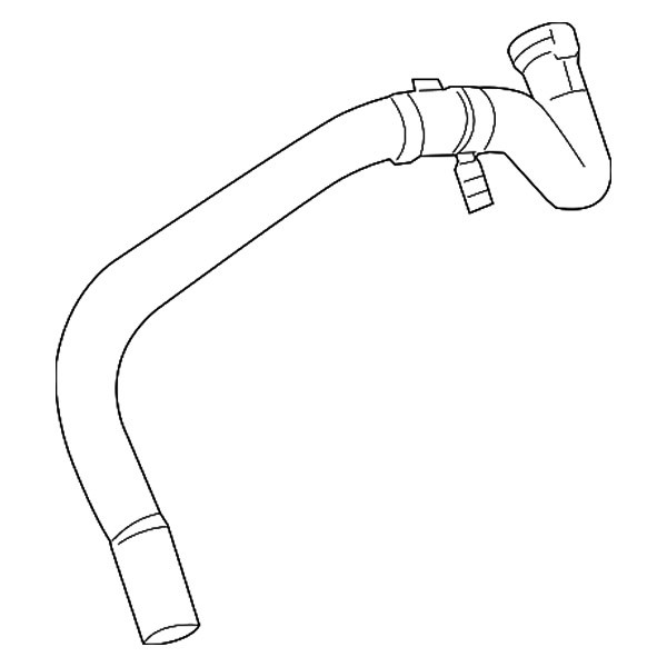 Mopar® 05058881AD - Engine Coolant Radiator Hose