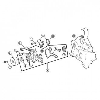 Chrysler Crossfire OEM Engine & Components | CARiD