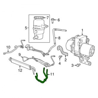 Jeep Power Steering Cooling - Coolers, Lines & Brackets | CARiD