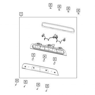 Ram 1500 OEM Tail Lights - LED, Fiber Optic | CARiD