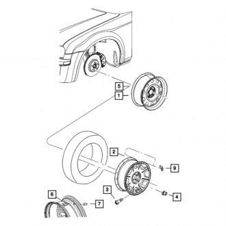 Dodge Charger Factory Steel Wheels | CARiD