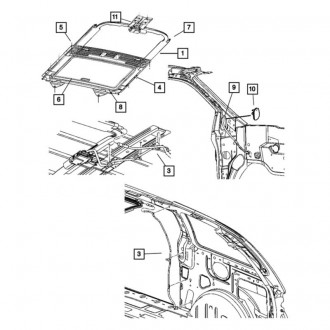 Sunroof Frames - CARiD.com