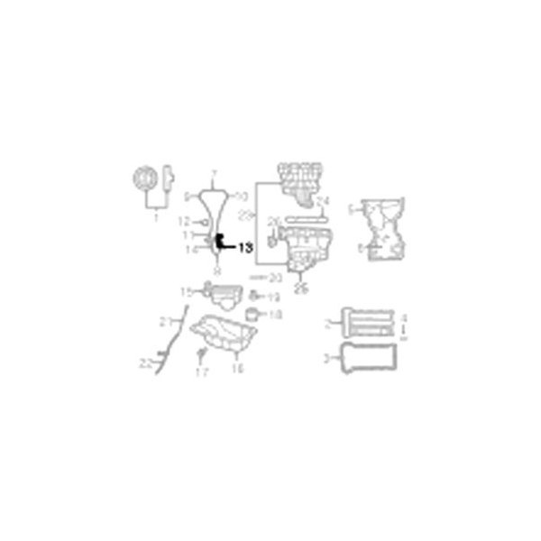 Mopar® 2446025000 - Passenger Side Lower Balance Shaft Chain Tensioner